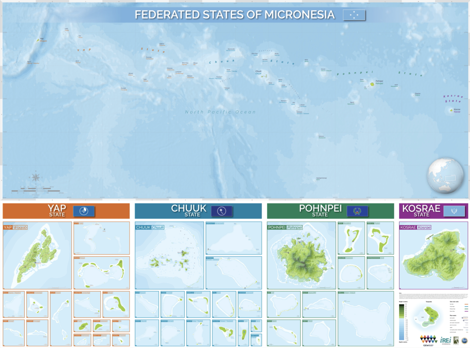 GEM | Geoliteracy Map of Federated States of Micronesia